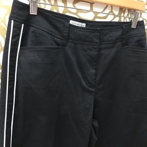 Covington | Pants & Jumpsuits | Covington Black And White Side Stripe ...